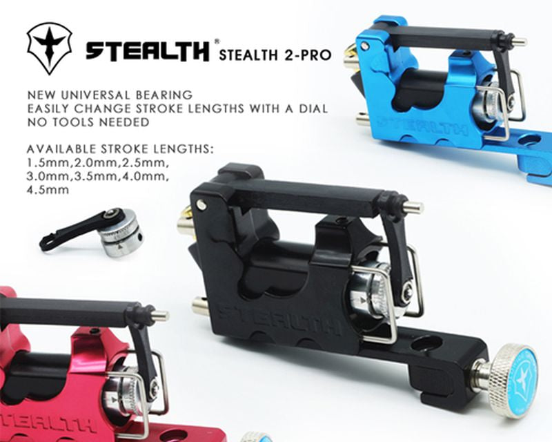 Stealth 2 Pro | Rotary Tattoo Machine – worldwidetattoo.ca