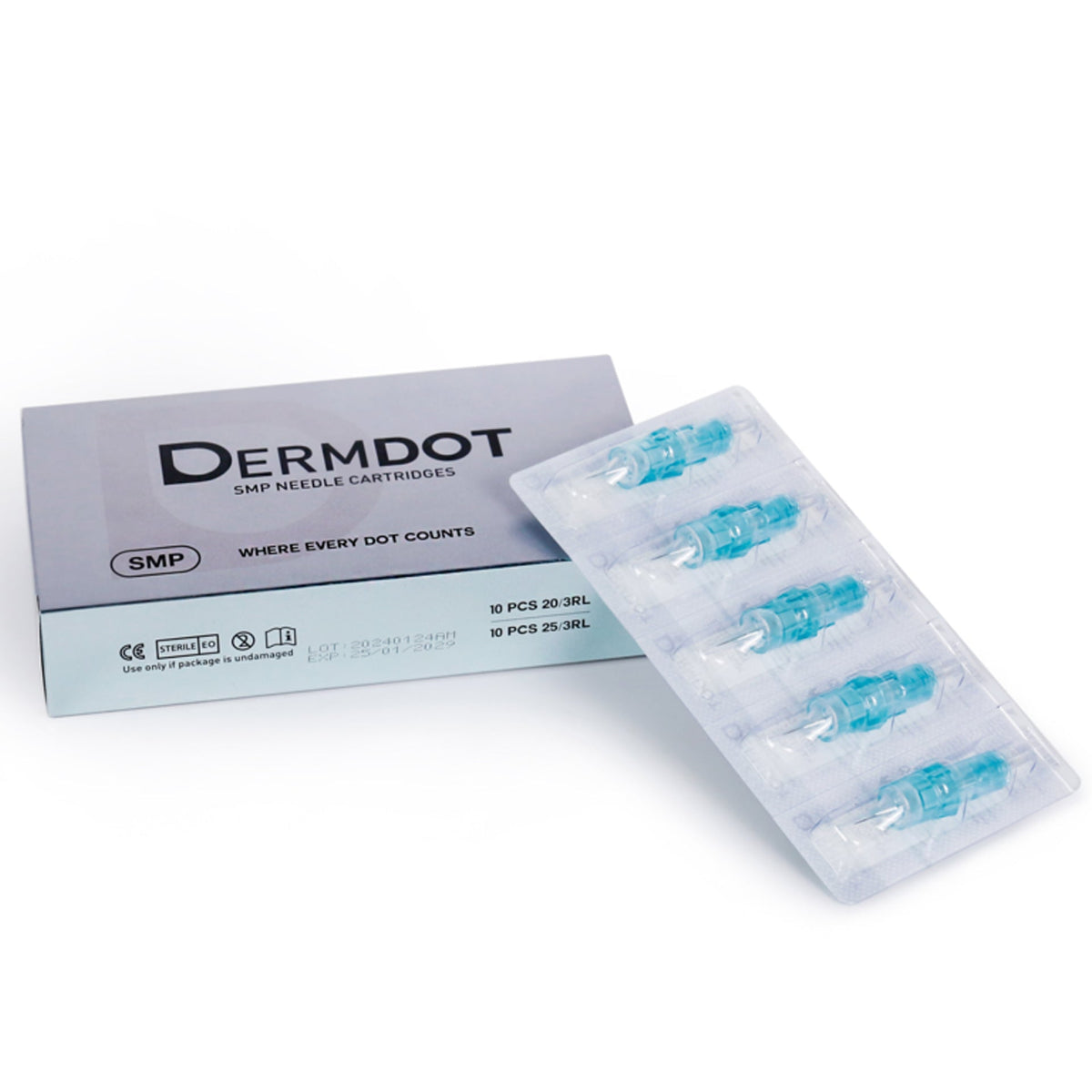 DERMDOT SMP Cartridge Needles | Precision Needles for Scalp Micropigme ...