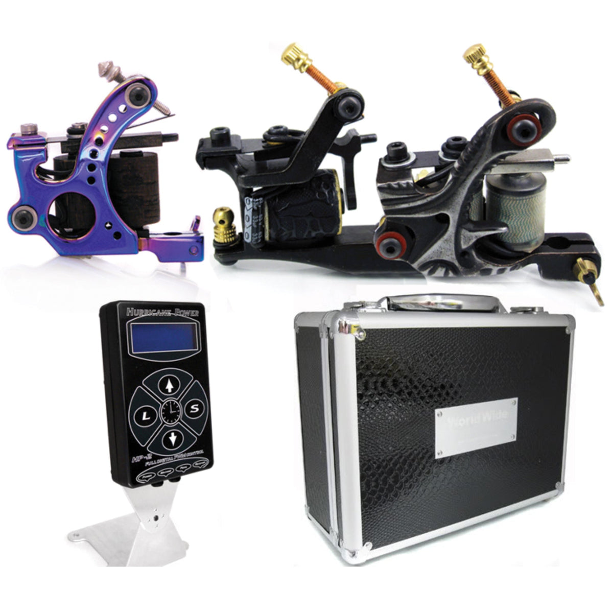 Coil Tattoo Kit 4 | Apprentice Tattooing Set – worldwidetattoo.ca