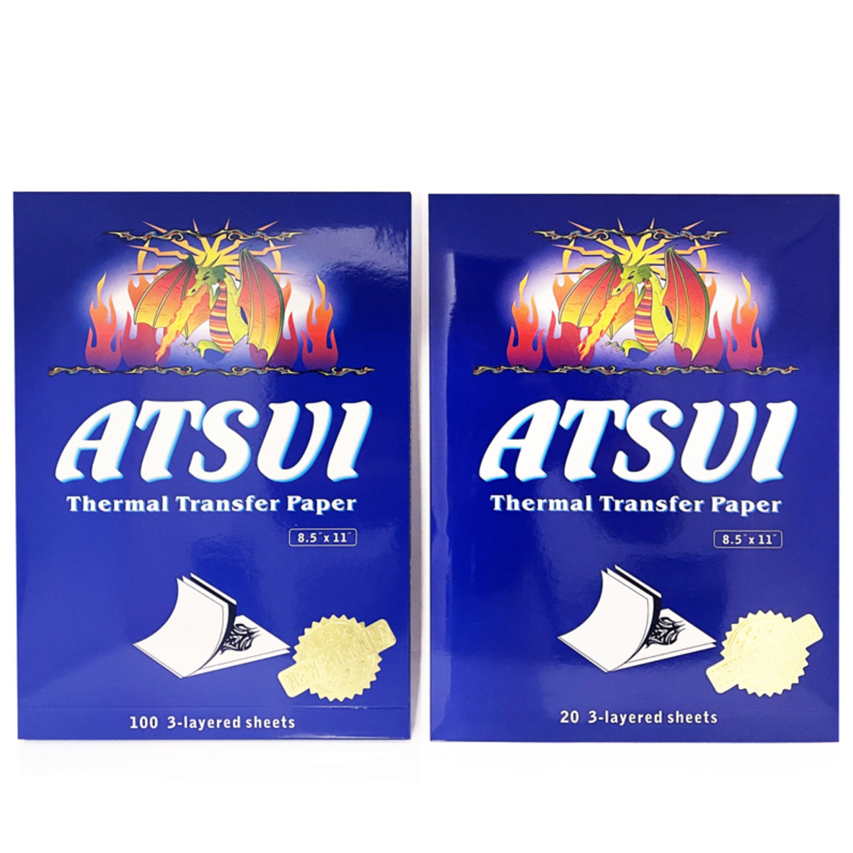ATSUI Stencil Paper | Hand-Use & Thermal Copier Compatible (20, 100 ...