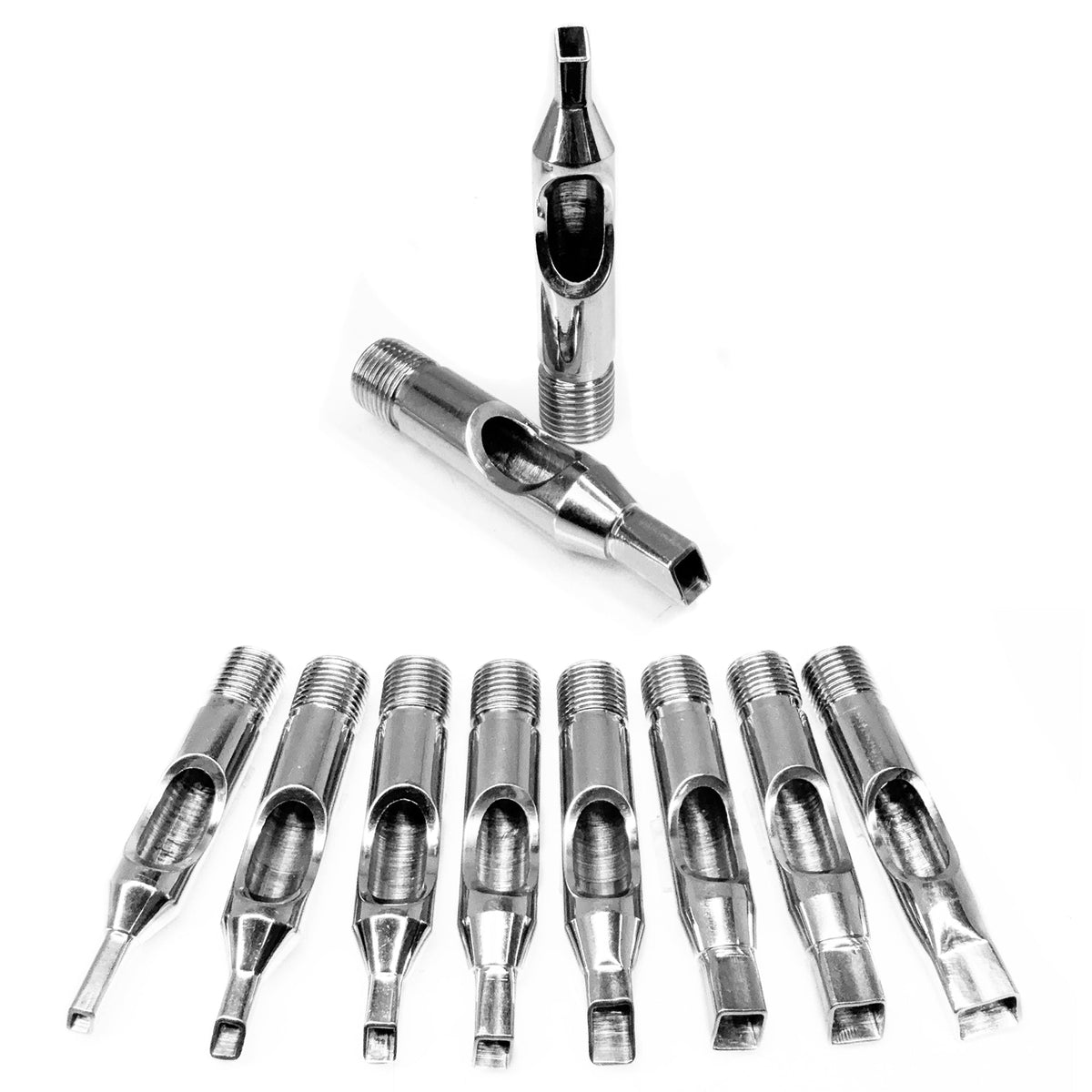 Steel Tips (Screw System) | Stainless Steel Autoclavable Tattoo Tips ...
